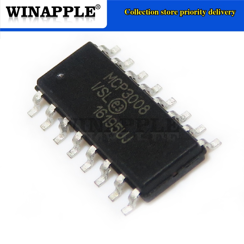 1 PCS MCP3008-I/SL MCP3008ISL MCP3008 SOP-16 In Stock | Shopee Malaysia