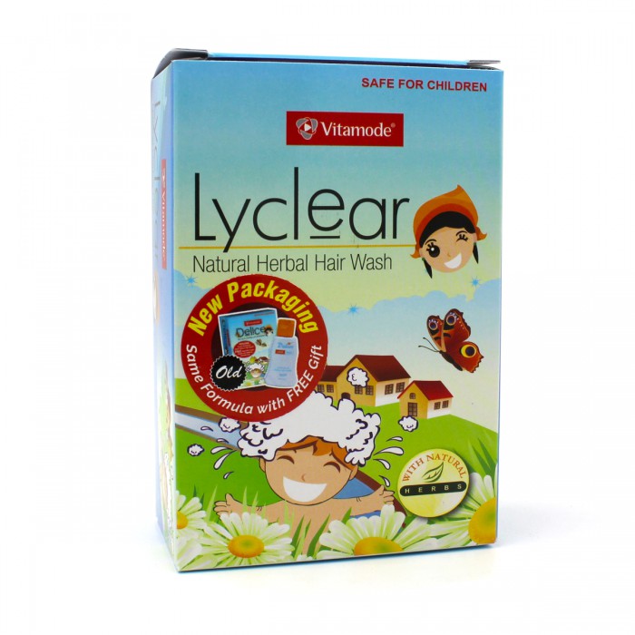 LYCLEAR HAIR WASH shampoo with Free - (Kills Lice & Control Nits) 40ML ...