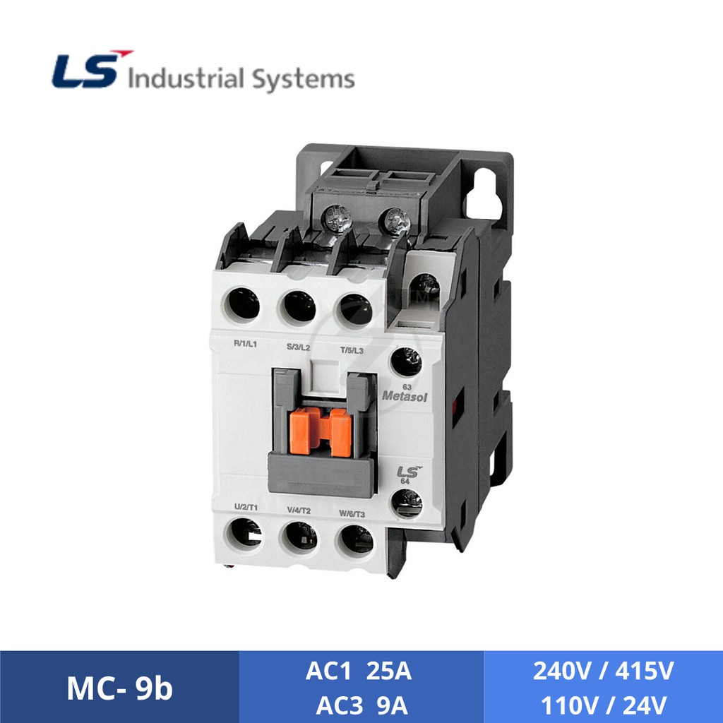 LS MC-9b 9A Metasol Contactor (3Pole)(240V /415V) | Shopee Malaysia