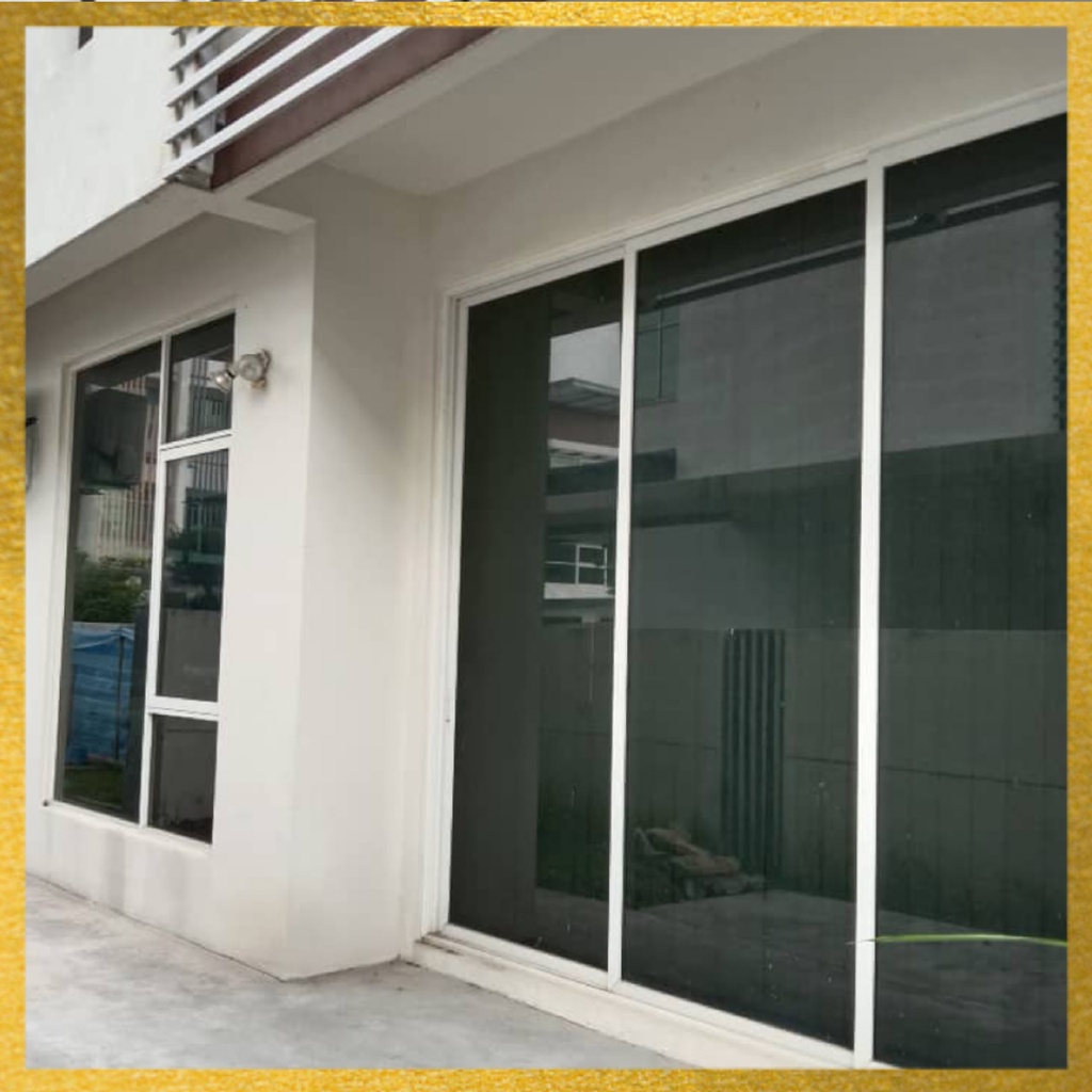 Black Tinted UV House / Tinted Sliding Door / Tinted Rumah / Tinted ...