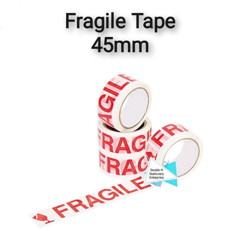Fragile OPP Tape 50mic X 45mm X 50mm Masking Tape | Shopee Malaysia