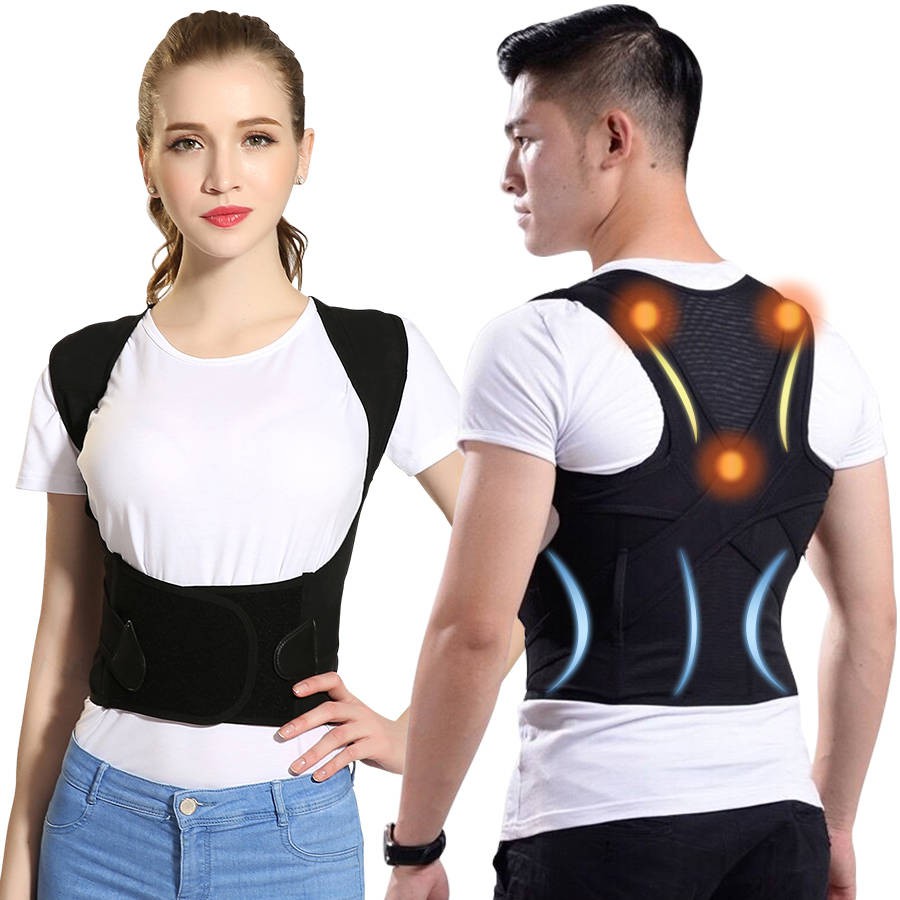 Quality goods*Strong Back Back Anti-Humpback Correction Belt Adult Male ...