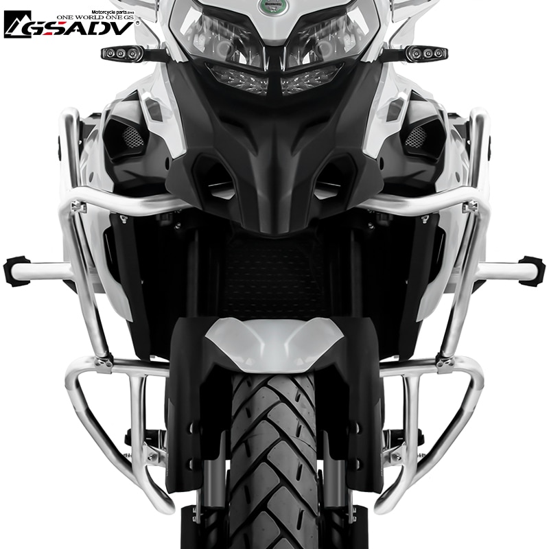 For Benelli TRK502X Motorcycle Engine Guard Crash Bar Protection Upper ...
