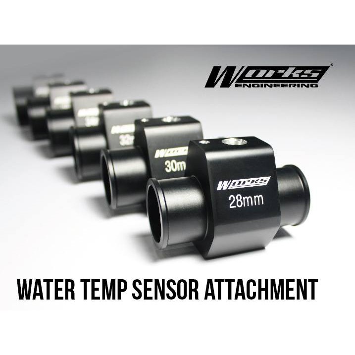 Works Engineering Water Temp H2O Sensor Adaptor 26mm-38mm | Shopee Malaysia