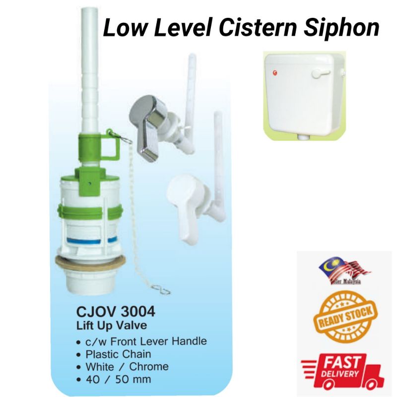 **Ready Stock** FISH BRAND TOILET LOW LEVEL CISTERN SIPHON LIFT UP ...