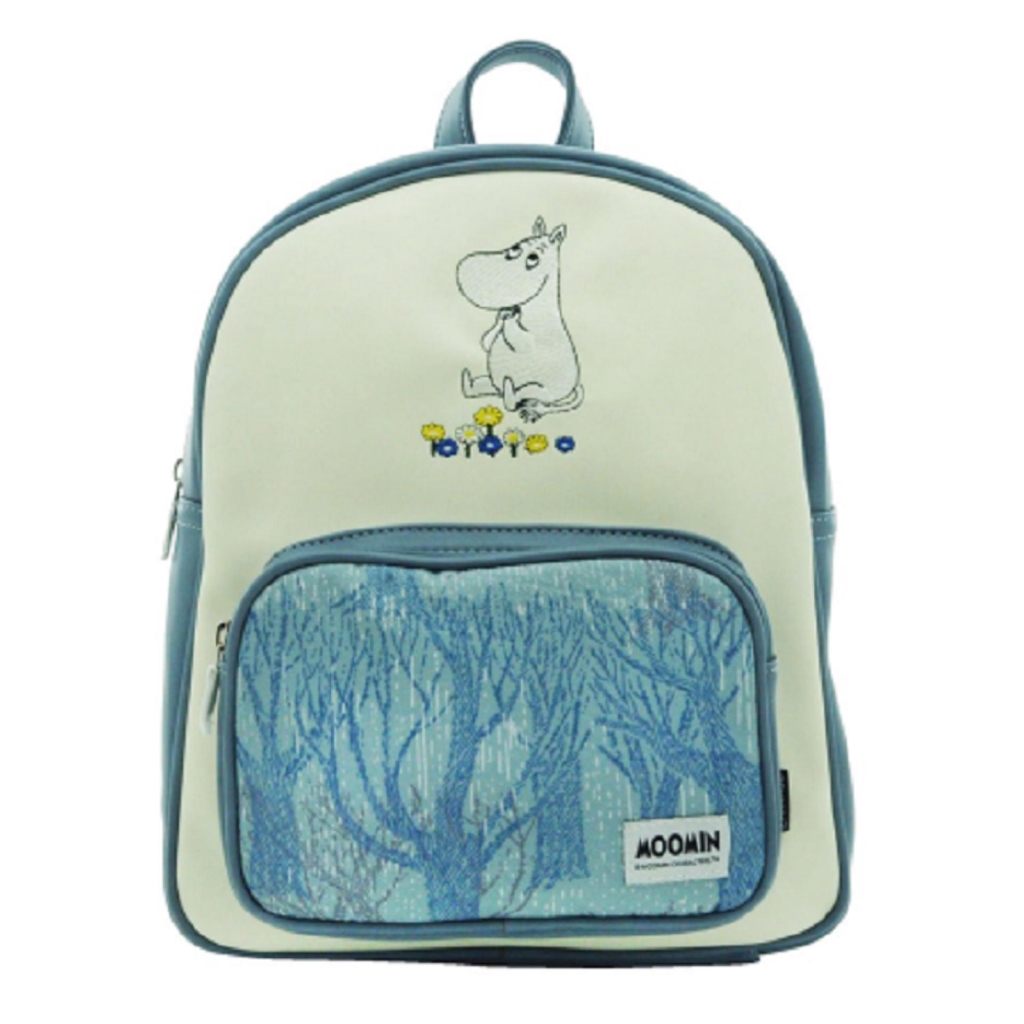 Moomin Casual Backpack - Blue White Colour | Shopee Malaysia