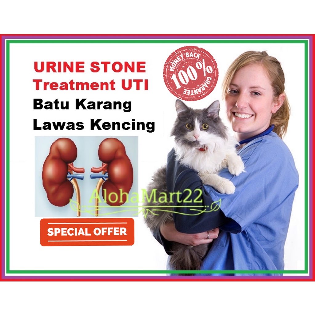 😍 Ubat Batu Karang kucing Cat dog Urine Stone Lawas Kencing Kucing ...