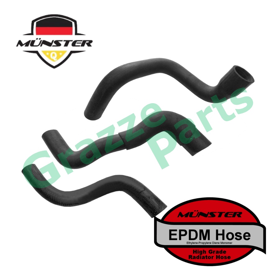 Münster Radiator Coolant Hose Pipe Top Upper Bottom Lower Proton Gen2 ...