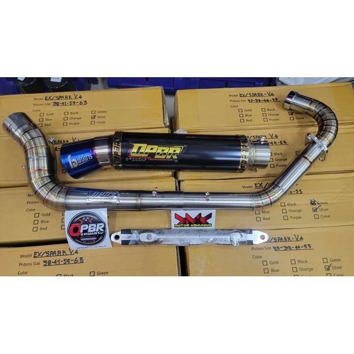 ORIGINAL EKZOZ OPBR 2021 EXHAUST Y15ZR 135LC RACING PIPE 35-38 dan 38 ...