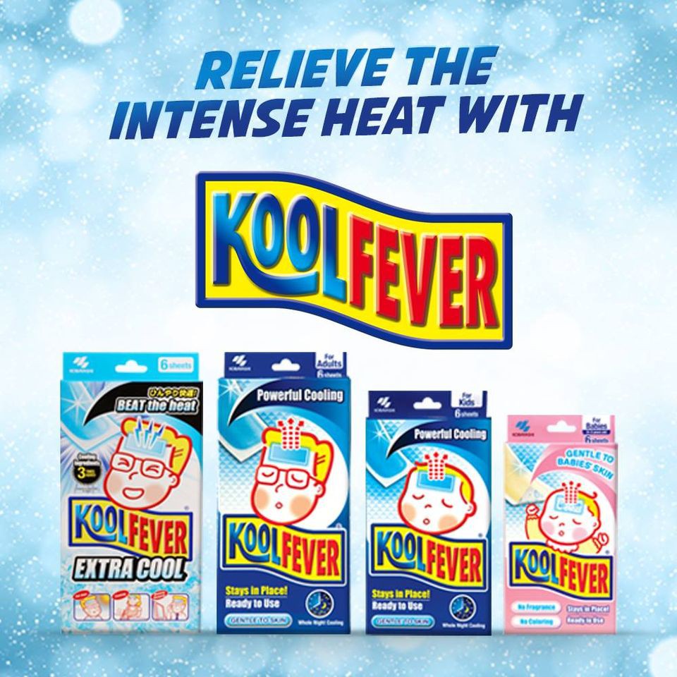 KOOL FEVER Baby/Children/Adult ( Loose 1 Pek 2 Keping) | Shopee Malaysia