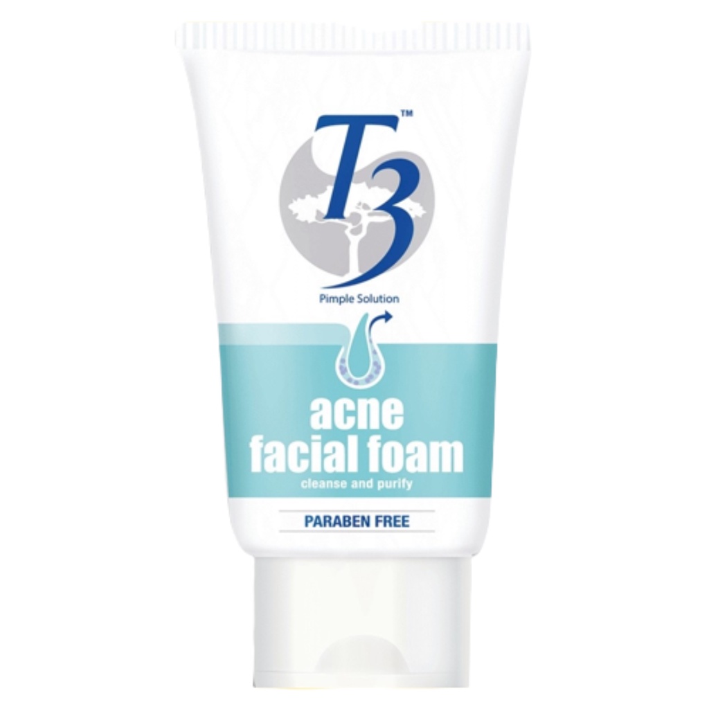 T3 Acne Care Cleanser 150ML/Acne Facial Foam 100g/Whitening Facial Foam ...