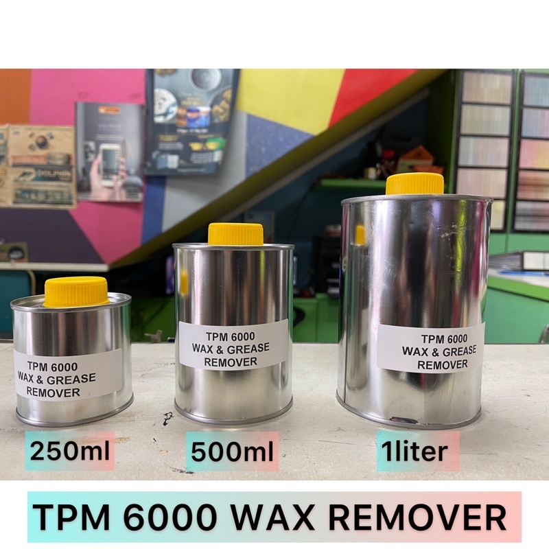 TPM 6000 WAX REMOVER / GREASE REMOVER ( 250ml , 500ml , 1liter ...