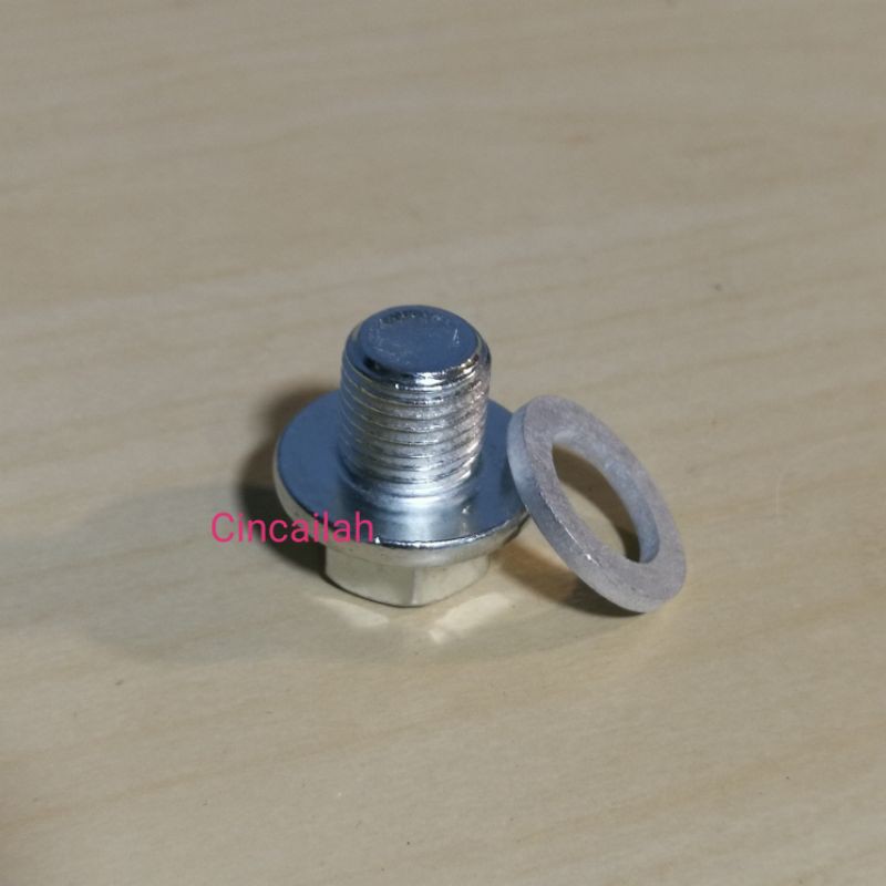 M12*1.5 Drain Plug/Oil Sump Nut w/ Washer Perodua Alza Axia Bezza Myvi ...