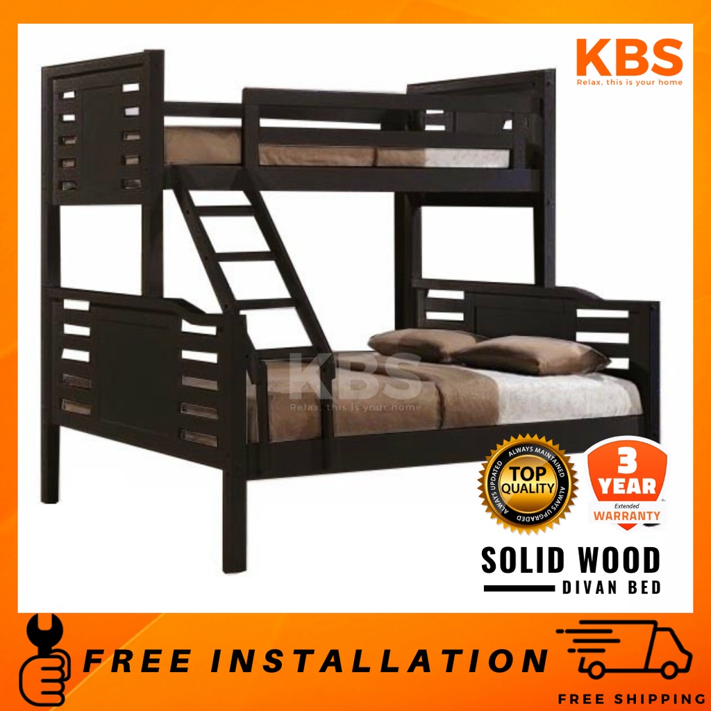 (FREE Installation+Shipping) KBS Mifflinville FULL SOLIDWOOD Bulk Bed ...