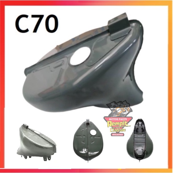 REMPIT (GRAD A) C70 Honda Bulat Tangki Minyak OEM A CLASS Fuel Tank ...