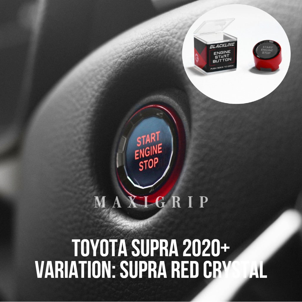 Toyota GR TRD crystal push start button cover fits Vios 86 CHR Wish Yaris Innova Camry alphard ...