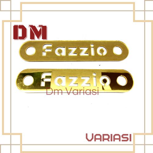 Sticker Sticker resin Side body yamaha fazzio 125 emblem fazzio ...