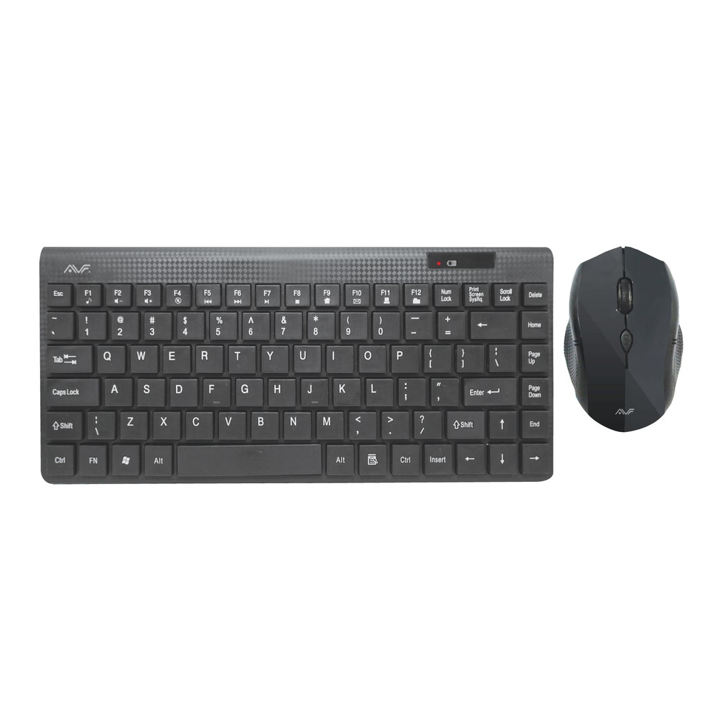 AVF AKM3080 WIRELESS OPTICAL MOUSE AND KEYBOARD COMBO. | Shopee Malaysia