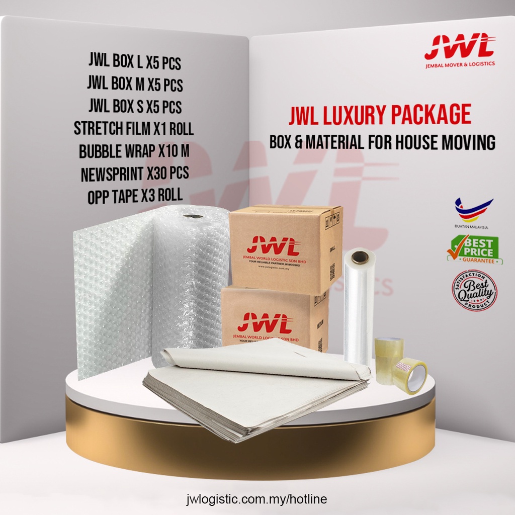 [ PAKEJ LUXURY ] Pakej kotak material pindah rumah house moving package material | Shopee Malaysia