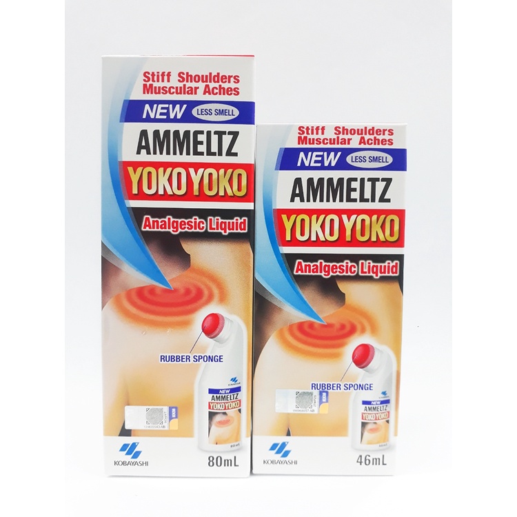 🔥READY STOCK🔥New Ammeltz Yoko yoko Analgesic Liquid (46ML/ 80ML ...