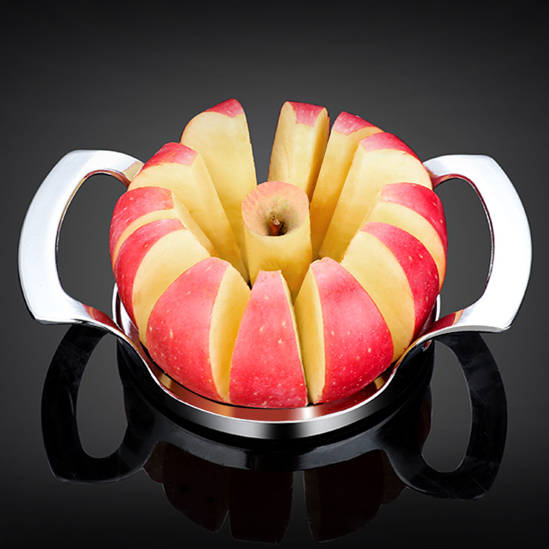 304Stainless Steel Convenient Apple Slicer Household Apple Corer Cut ...