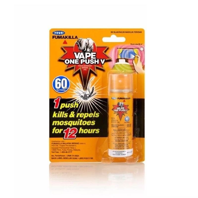 Fumakilla vape One Push V 60 Days | Shopee Malaysia