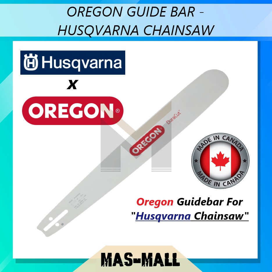 OREGON Guide Bar 20" / 24" / 28 " / 30" / 34" Original (Made in Canada ...