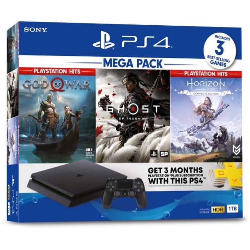 Sony PS4 Slim 1TB Mega Pack Console Bundle ( SONY MALAYSIA Official ...