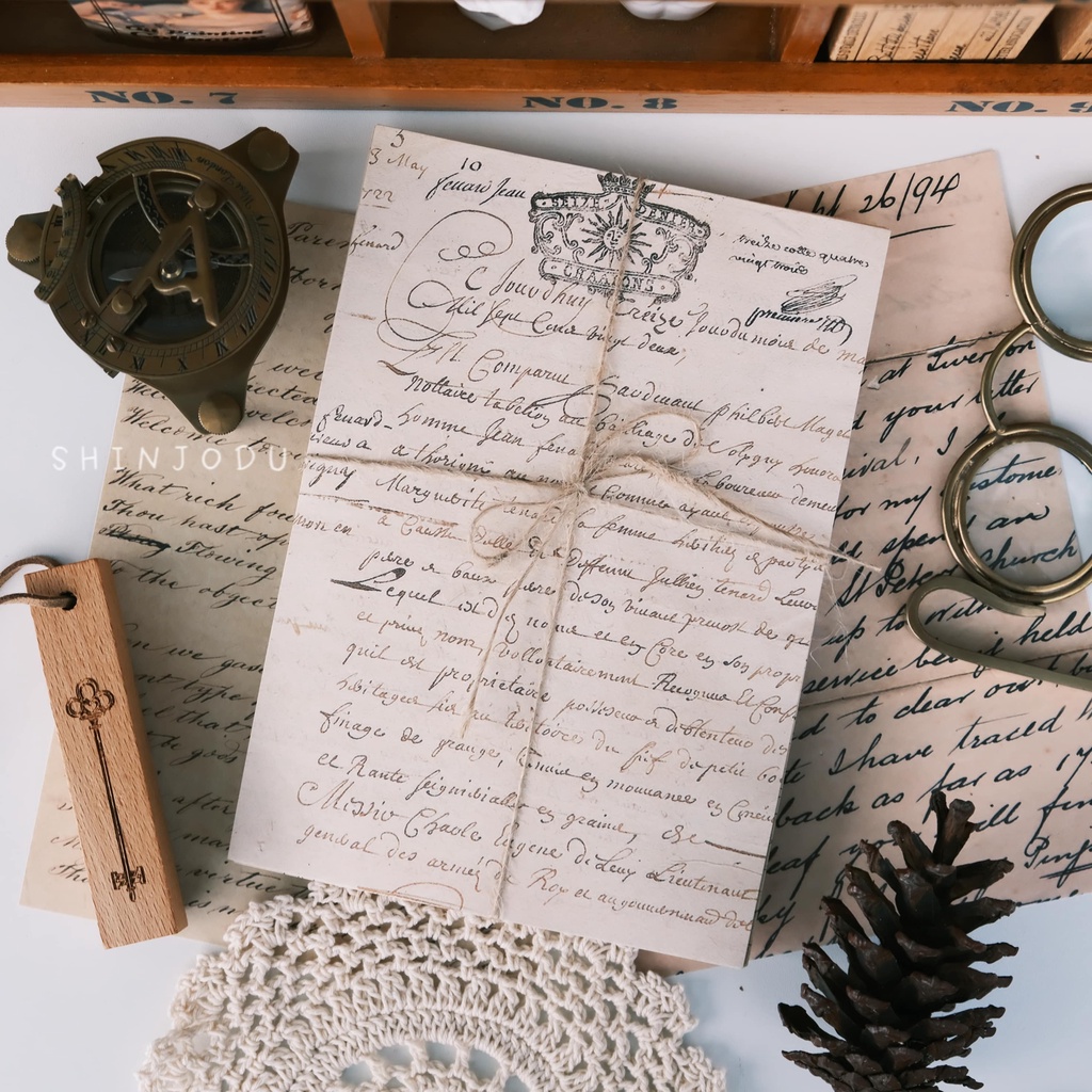 Vintage Background Paper Kit (41) | Shinjodu | Journal | Bujo ...