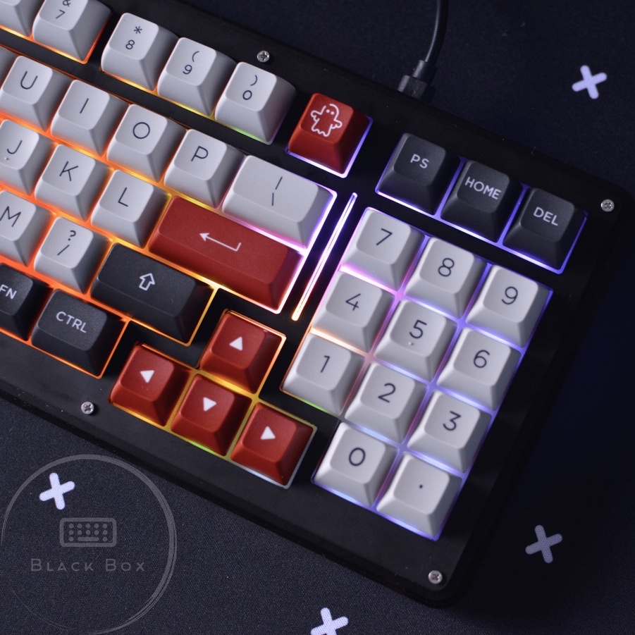 1800 Mini Gasket Mount RGB Hotswappable Custom Mechanical Keyboard with ...