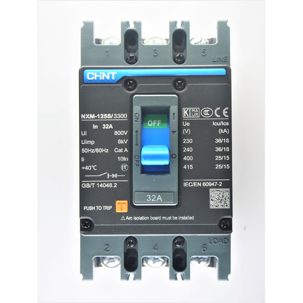 CHINT NXM Series 3 Pole Moulded Case Circuit Breakers (MCCB) | Shopee Malaysia