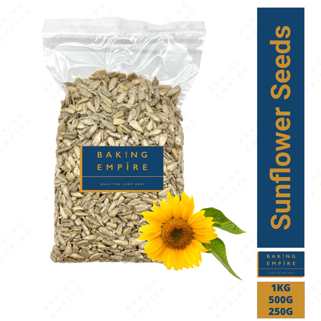RAW Sunflower Seeds / Biji Bunga Matahari 1kg / 500g / 250g /125g ...