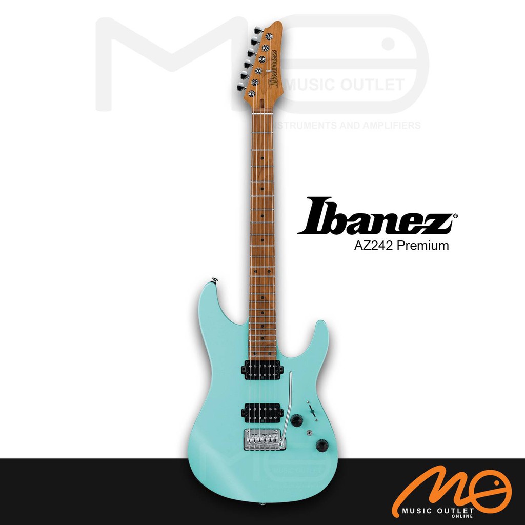 Ibanez AZ Premium AZ242 Electric Guitar ( Sea Foam Green Matte ...
