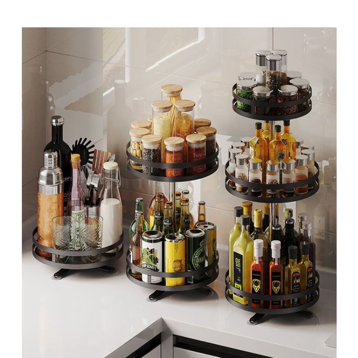 🔥🔥 Readystock Kelantan 🔥🔥 Multifunction Spices Rack Carbon Steel Can ...
