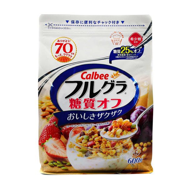 Calbee Strawberry Granola Japan Cereal Mango Coconut Original Choco Banana Less Sugar | Shopee ...