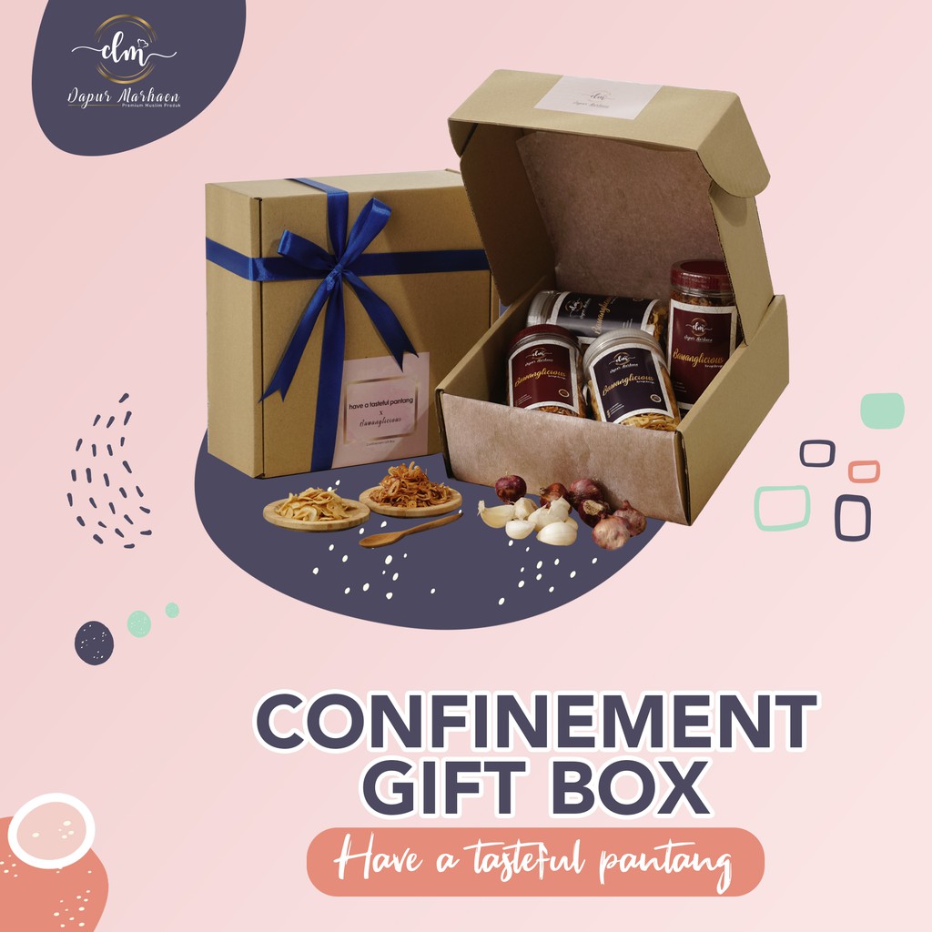 Set Hadiah Khas Untuk Ibu Berpantang (Confinement Gift Box) Premium By ...