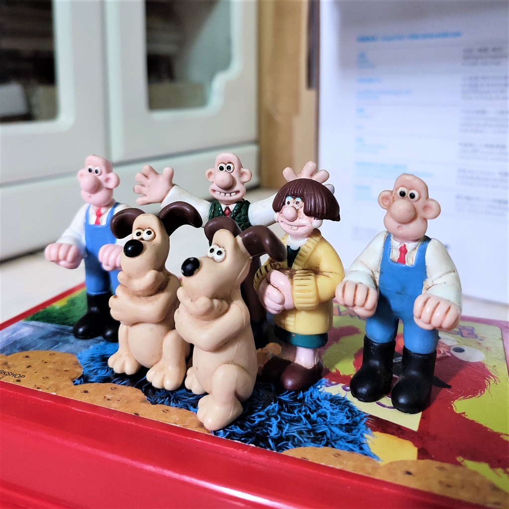 WALLACE & GROMIT | VINTAGE 1989 | Collectible figures lot | Shopee Malaysia