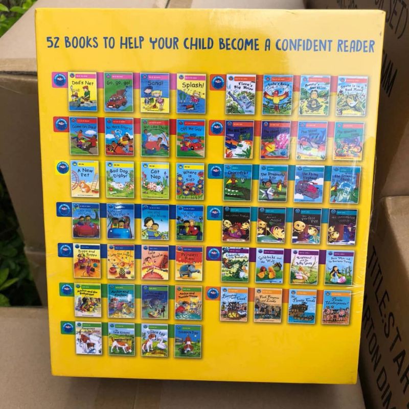 UK GENUINE START READING BOX SET 52 BOOKS | Shopee Malaysia