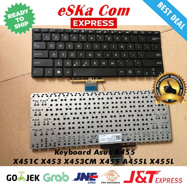 Asus A455 X451C X453 X453CM X455 A455L X455L Keyboard | Shopee Malaysia