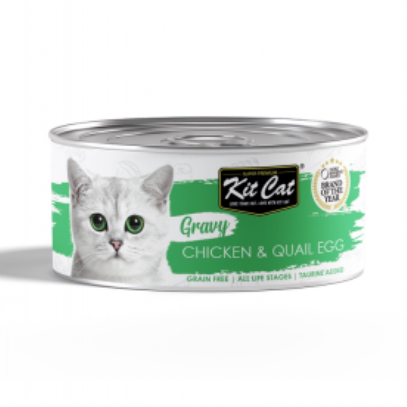 Kit Cat Chicken And Quail Egg In Gravy (70g) | Shopee Malaysia