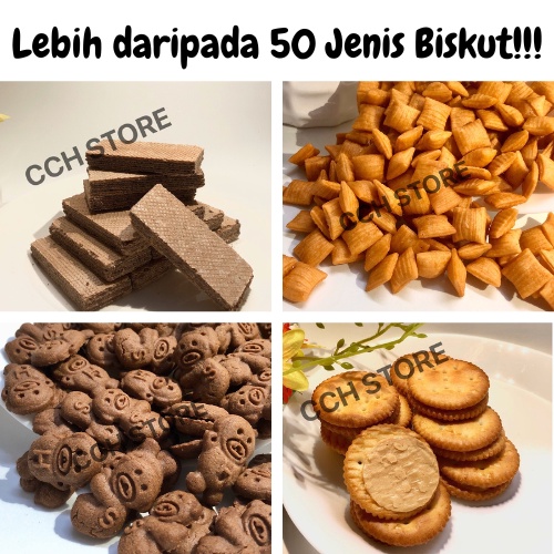 Biskut Timbang Tin (+/-200G) Coklat Bear, Strawberry Bear Roll, Bangkit ...