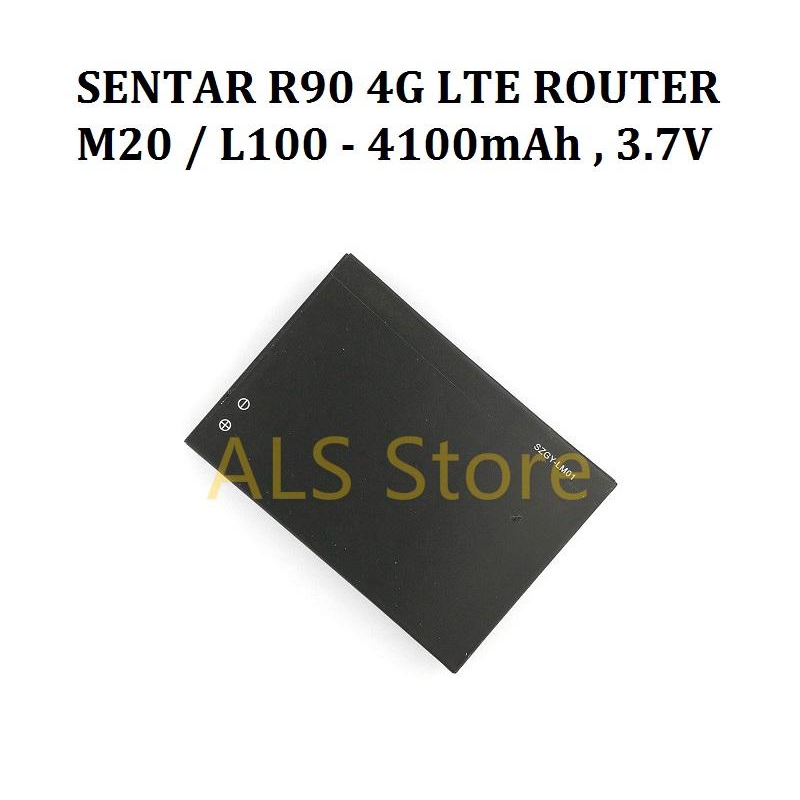 [ORIGINAL] Battery Sentar R90 4G LTE Wifi Router - L100 / M20 - 4100mAh ...
