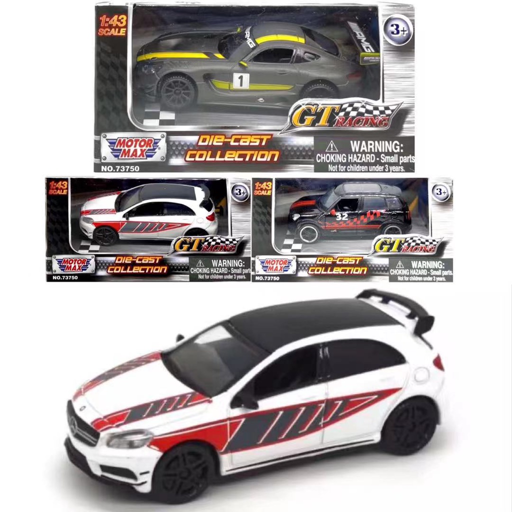 Motormax GT Racing Scale 1:43 No.73750 Die-Cast Collection Ready Stock ...