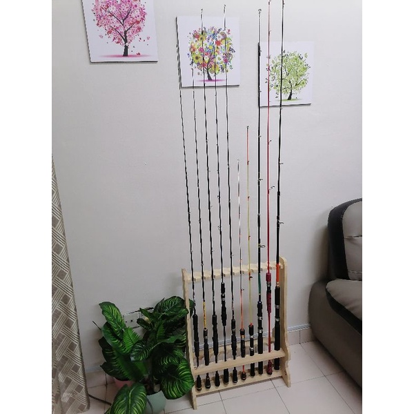 READY STOCK!!! RAK PANCING RAK JORAN FISHING ROD RACK | Shopee Malaysia