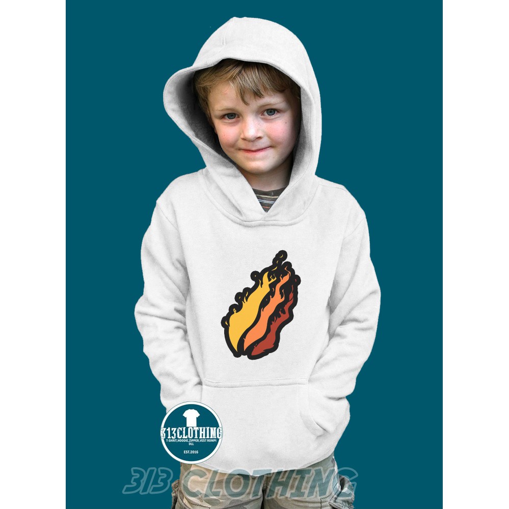 Prestonplayz Fire Children's Hoodie Jacket Preston Playz Fire | Shopee ...