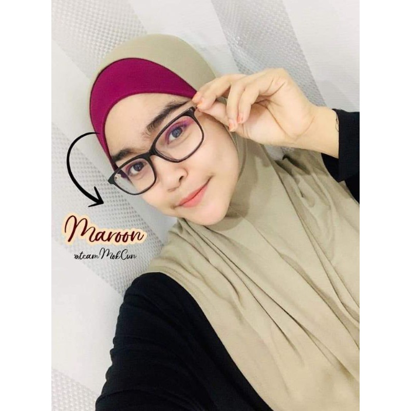 inner snowcap SOUK maroon BCF (original) | Shopee Malaysia