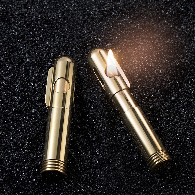 Chief Leader Brass heavy Shaped Kerosene Lighter LT-0384 | Shopee Malaysia