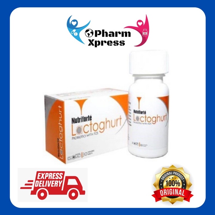 Nutriforte Lactoghurt Probiotics with FOS 60s | Shopee Malaysia