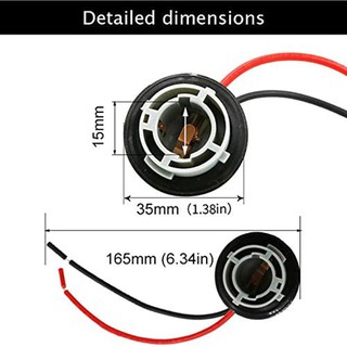 1X 1156 BA15S P21W BAU15S BAY15D 1157 P21/5W Turn Signal Brake Light ...