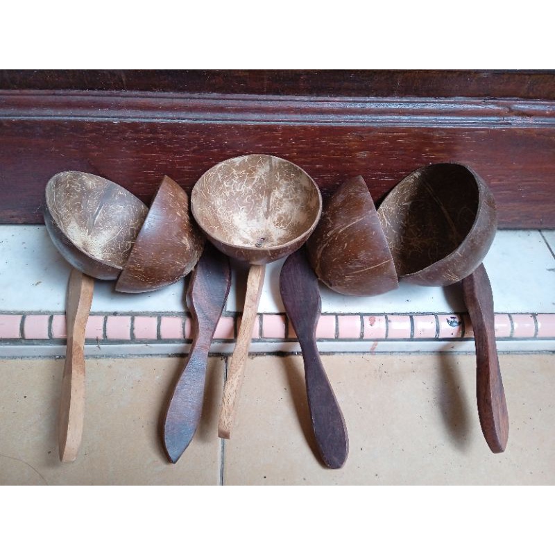 senduk nasi lemak dr tempurung /senduk kayu | Shopee Malaysia
